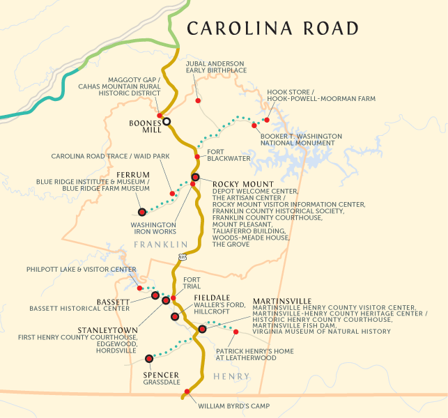 CAROLINA-ROAD-MAP – Maps, Signage & Graphic Design